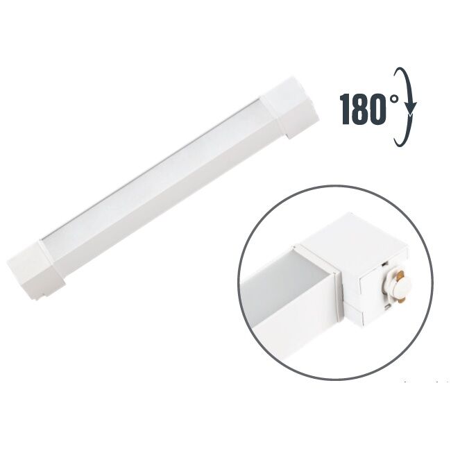 Modern Karma Ray Spot Seti - 1 Metre (2 Spot + 1 Lineer 20W Opak) Beyaz